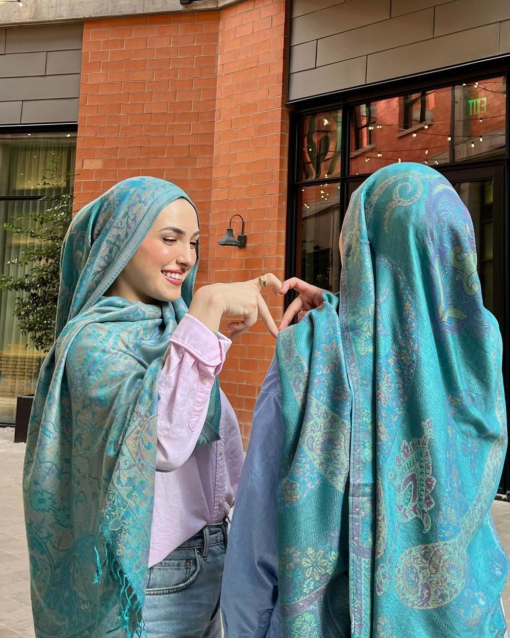 Pashmina Hijab - Forest