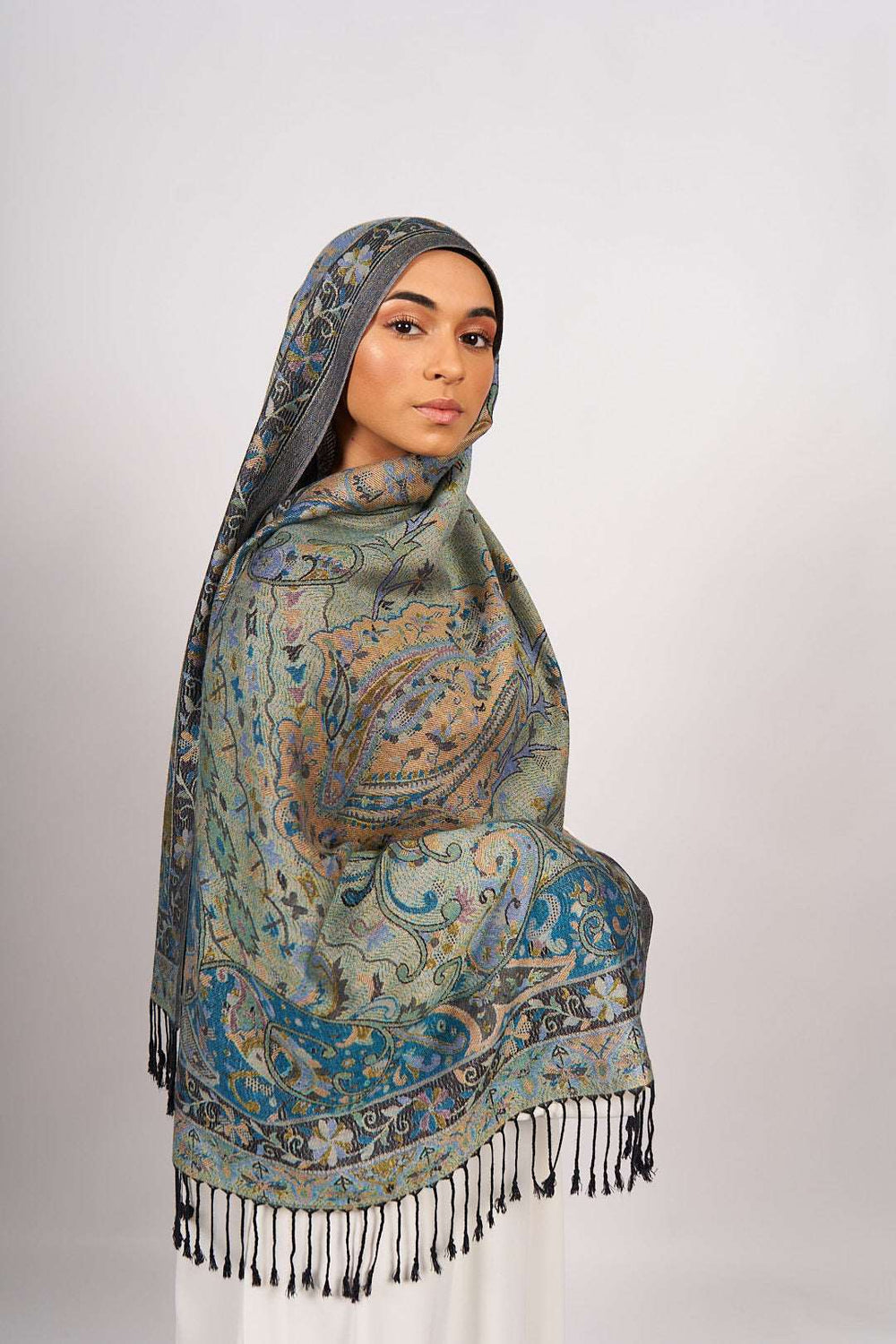 Pashmina Hijab - Black