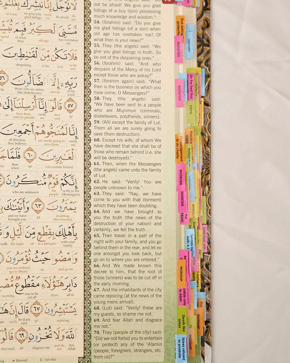 Maqdis Quran with Subject Tags - Large | Fajr Noor