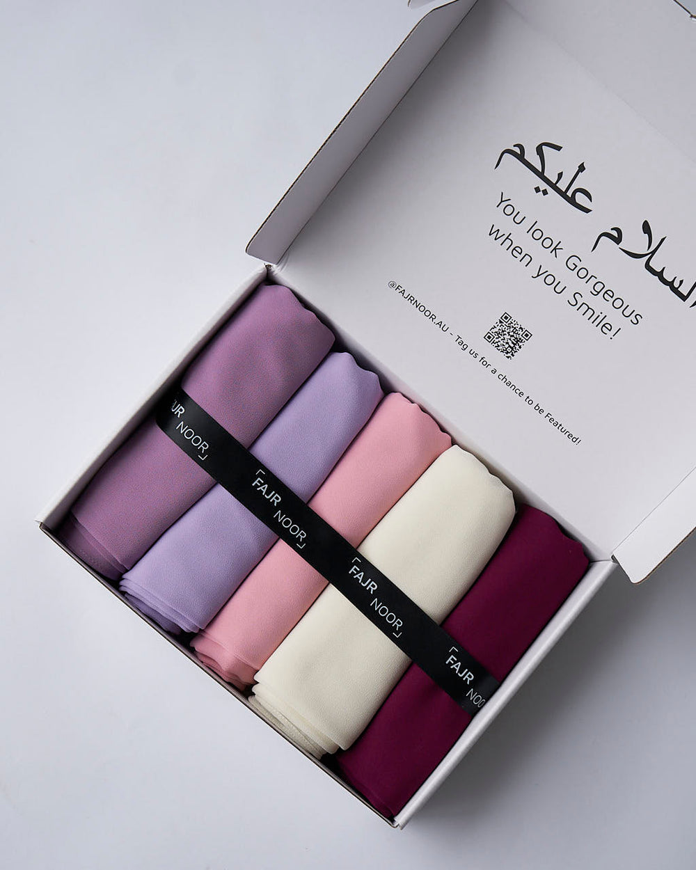 Luxury Rose Hijab Box | Fajr Noor